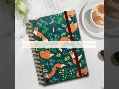5.8 X 8.3 Inches Custom Journal Notebook with Monochrome Color Scheme