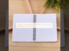 300gsm Cover Material Hardcover Custom Journal Notebook for Your Projects