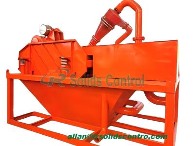 China 100m3/h Desander Plant For Bored Pile And TBM Tunnel Boring Machine for sale