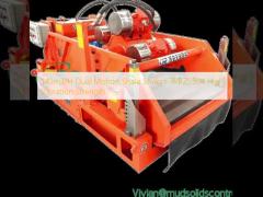 140m3/H Dual Motion Shale Shaker TRPZS584 High Vibration Strength