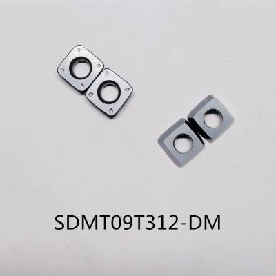 China SDMT09T312-DM Carbide High Feed Milling Inserts HRC 93 for sale