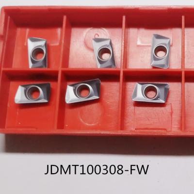 China JDMT100308R-FW Square Milling Inserts APKT Carbide Milling Cutter Inserts for sale