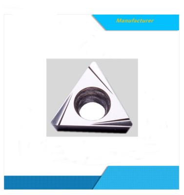 Cina L'alesaggio del carburo TBGT060102 inserisce per acciaio inossidabile HPO2P1 in vendita