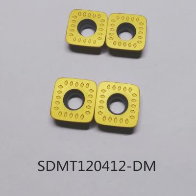 China SDMT1204-DM High Feed Milling Inserts PVD CVD Milling Cutter Inserts for sale