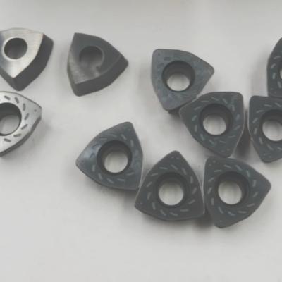 China PVD CVD Coated High Feed Milling Inserts WPGT080615ZTR for sale