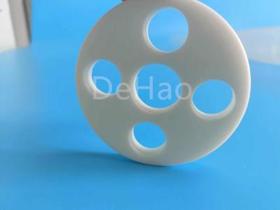 China Fazer à máquina feito sob encomenda do CNC do UL do alcance poroso do conector do RF do isolador das peças PTFE de PTFE à venda