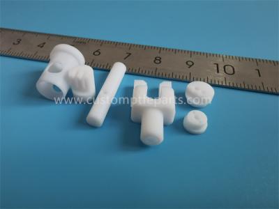 China Burr Free PTFE bearbeitete Teile Rf-Verbindungsstück-Kleber-Loch maschinell zu verkaufen