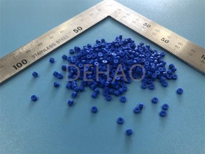 Cina PTFE blu l'isolante dei pezzi meccanici per il connettore ISO14001 di rf in vendita