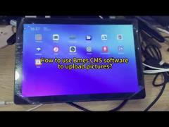 Bems Signworld CMS 소프트웨어를 사용하여 사진과 비디오를 업로드하는 방법