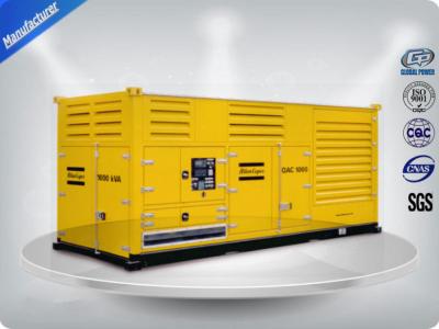 China 1000 Kw Container diesel generator set powered by Cummins diesel engine 16 cylinder for sale