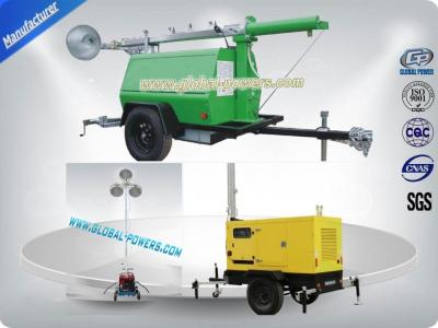 Cina Torre di illuminazione mobile del baldacchino, torri del faro portatili con i pannelli solari 750W in vendita