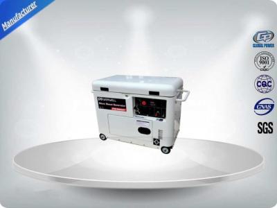 Cina 50Hz generatore diesel portatile silenzioso/aperto di 7.5kva, generatore raffreddato ad aria massimo del diesel di monofase dell'uscita 8.25kva in vendita