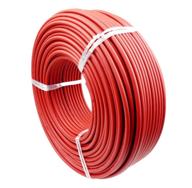 Solar Panel Electrical Wire 4mm2 showing black cable with clear specifications