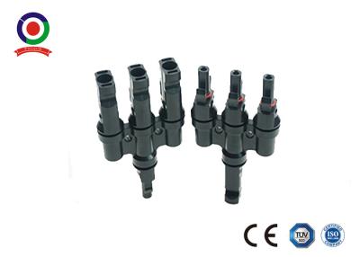 Cina 3 - 1 tipo solare corrente nominale eccellente del connettore di ramo T di resistenza 30A di invecchiamento in vendita