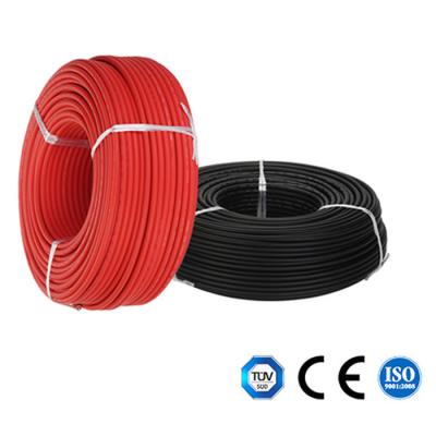 China H1z2z2-K / PV1-F 6mm Solar Cable / Dc Cable For Solar Pv Tinned Copper Conductor for sale