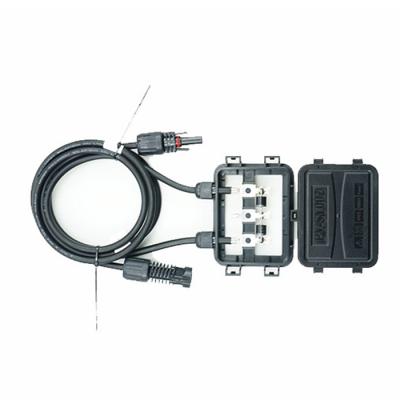 China TUV Certified 1000VDC IP67 Solar PV Junction Box with 2 Diodes for Corrosion Resistant Outdoor Use for sale