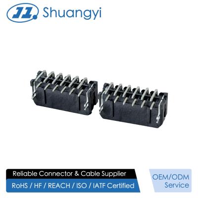 China Micro Fit 3.0 2x6 Pin Header Connector, 3.00mm Pitch Side Entry PCB Power Signal Interface for Automotive Control, Industrial Automation, Server Hardware for sale