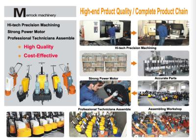 중국 시멘트 지상을 위한 높은 효과적인 수동 대리석 지면 닦는 기계 판매용