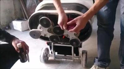 China De marmeren Malende Machine Hand380v van de Graniet Concrete Vloer In drie stadia Te koop