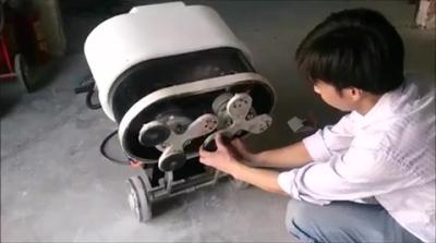 China Marmeren de Vloer Malende Machine 310x550mm van 1500Rpm V6 Één Fase Te koop