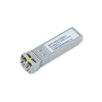 Cina Cisco compatibile 10GBASE SFP+ Transceiver CWDM 1470nm-1610nm 80km I-Temp SMF modulo LC duplex in vendita