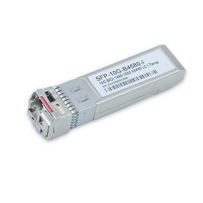 Cina Cisco compatibile 10GBASE SFP+ Transceiver BiDi 80km I-Temp OS2 SMF simplex LC TX 1490nm/RX 1550nm Modulo in vendita