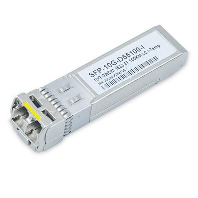 Cina 10G SFP+ Transceiver DWDM C17-C61 100km I-Temp su OS2 SMF modulo LC duplex in vendita