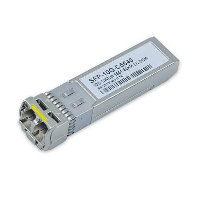 Cina 10G SFP+ CWDM 1270nm-1610nm 40km Trasmettitore su OS2 SMF modulo LC duplex in vendita