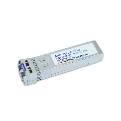 Cina 10 km Cisco Compatibile CWDM 10G SFP+ Modulo 1310nm Duplex LC SMF in vendita