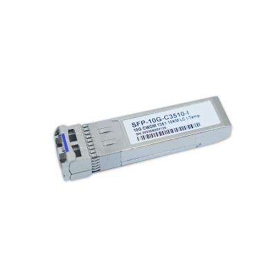 Cina 1350nm 10G Trasmettitore ottico CWDM SFP+ 10km Duplex LC SMF Cisco Compatibile in vendita