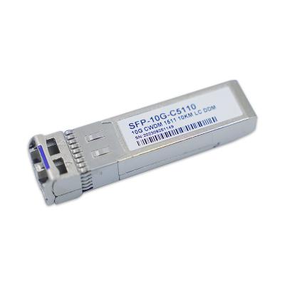 Cina CWDM 10G SFP+ 1510nm 10km Duplex LC SMF Cisco Compatibile in vendita