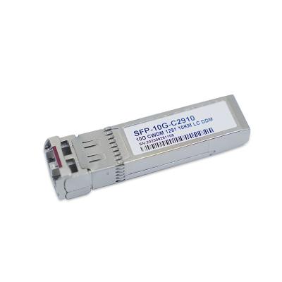 Cina Cisco Compatibile 10G Transceiver Ottico CWDM SFP+ 1290nm 10km Duplex LC SMF Transceiver in vendita
