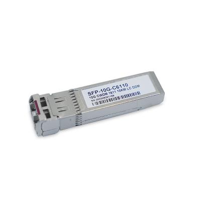Cina Cisco Compatibile 10G Trasmettitore Ottico CWDM SFP+ 1610nm 10km Duplex LC SMF in vendita