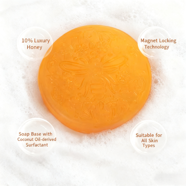 Organic Honey Soap packaging