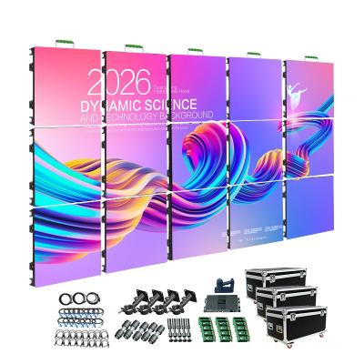 China Easy Installing P2.5 2.9 P3.91 7680HZ Rental Video Wall Event Backdrop Outdoor Indoor Display Panel Led Screen for Concert Stage for sale