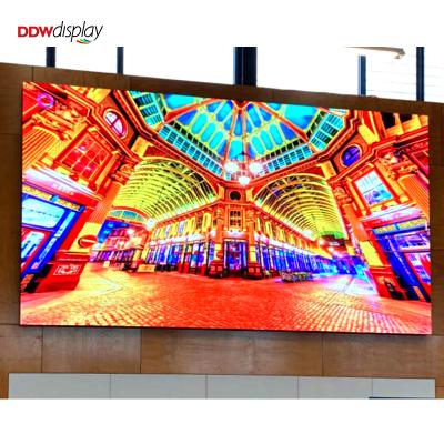 China Factory Hot Sale High Resolution High Definition Front Installation Indoor Advertising Led Wall 2.5mm Display P2.5 Video Screen for sale