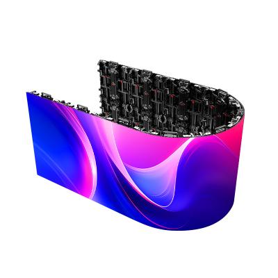 China Indoor Outdoor Curved P3.91 P3 P2.6 P4 Flexible Video Wall Pantallas LED Rental Screen Display for Event Exhibition Expo Stage for sale