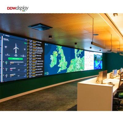 China High Quality 0.93 P1.25 P1.56 P1.87 Mini Pitch HD Video Wall Screen COB LED Display for Command Center Video Wall Integration for sale