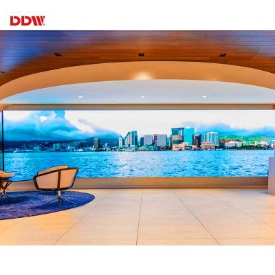 China Flip Chip Cob Led Panel P0.9 Small Pixel Pitch Led Display Screen UHD Micro LED Mini LED COB Video Wall for TV Studio for sale