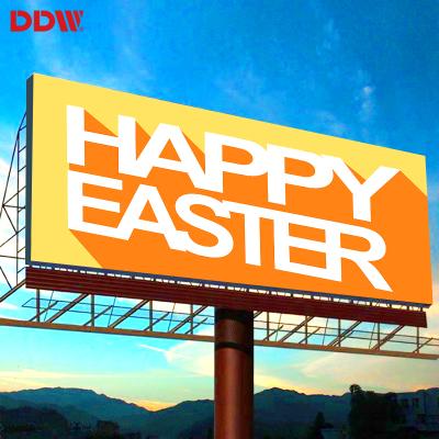 China High Quality Low Power Consumption Outdoor Advertising Display P8 P10 High Brightness Giant Led Screen Billboard for Highway for sale