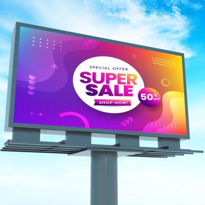 China Outdoor Media Advertising IP65 Waterproof Exterior Video Wall LED P4 P5 P6 P8 P10 Outdoor Led Billboard Advertising Tesco for sale