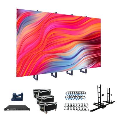 China Simple Maintenance 500x500mm Cabinet P2.6 P2.97 P3.91 High Pixel Ledwall Indoor Led Display Screen for Church Stage Backdrop for sale