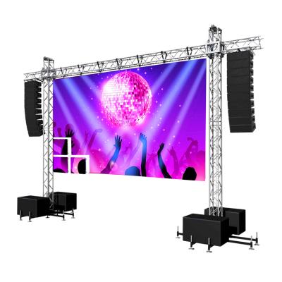 China Hanging Stage Concert Giant Large Backdrop Rental Waterproof Video Wall 7680hz P2 P3 P4 P3.91 Display Indoor Outdoor Led Screen for sale