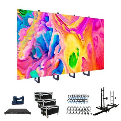 China Reliable Quality 50x100 Die Cast Aluminum Cabinet Panel P2.6 P3 P3.91 High Resolution Led Video Wall Screen for Rental Display for sale