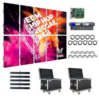 China Quick Installing 500x1000mm Super Light Video Wall Panel P2.6 P2.97 P3.91 Outdoor Ip67 Led Screen for Stage Rental Display for sale