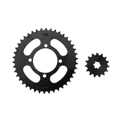Motorcycle Chain Sprocket Kit For Honda CG125 Suzuki GN125 WY125 ZJ125 CD70