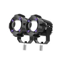 Quality Motorcycle Optical LED Lens Headlight IP67 LED External Spotlight 3000k/6500k/8000k for sale