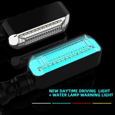Κίνα 6500k Φως σήματος στροφής LED μοτοσυκλέτας για ηλεκτρικά αυτοκίνητα 12LED ένας δείκτης σχήματος προς πώληση