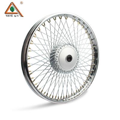 250 Spokes Rear WY125 ZJ125 Aluminium Motorcycle Rims With Drum Brake Hub