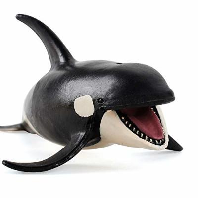 Cina Figure di animali marini Modello balene assassine Feste per bambini Giocattoli Figurine Modello di decorazione didattica Giocattolo per bambini piccoli in vendita